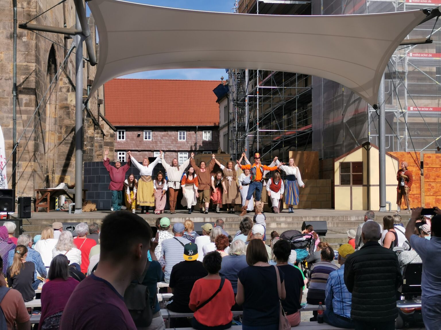 Hameln: Die erste Aufführung des Hamelner Musicals RATS in diesem Jahr ...