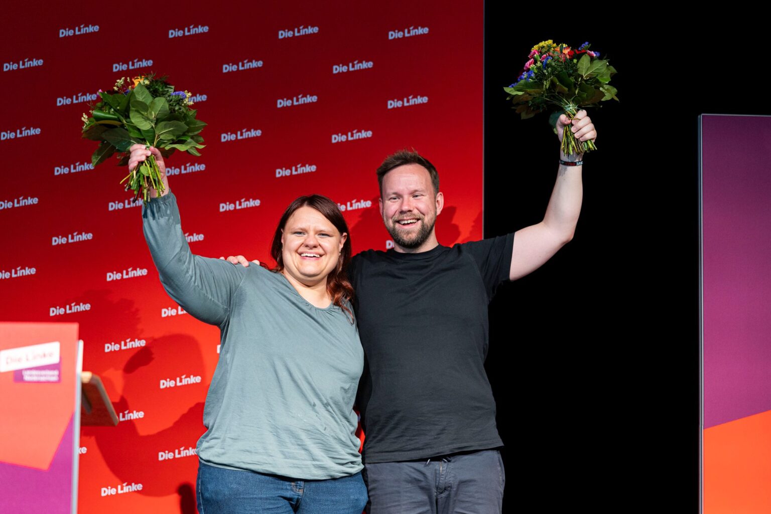 Hannover: Die Linke in Niedersachsen hat eine neue Doppelspitze gewählt ...